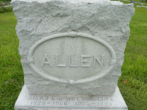Allen, Amelia E. (Blakesley) - Arnold Cemetery
