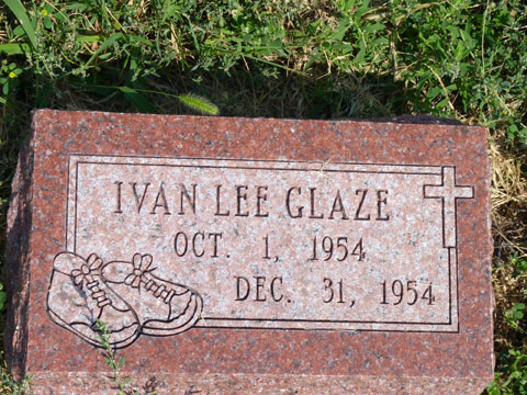 Glaze, Ivan Lee - Arnold Cemetery