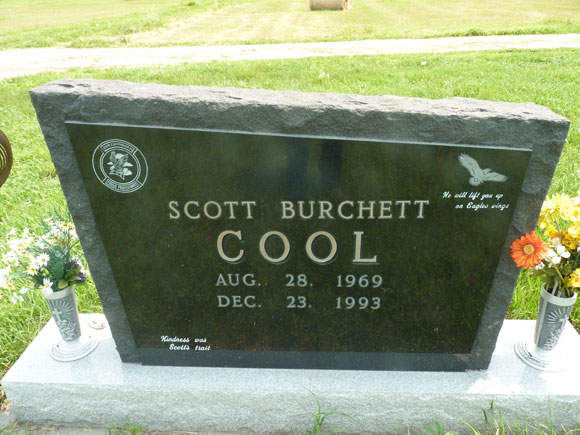 Cool, Lt. Scott Burchett - Arnold Cemetery