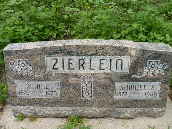 Zierlein, Minnie May (Miller) - Arnold Cemetery