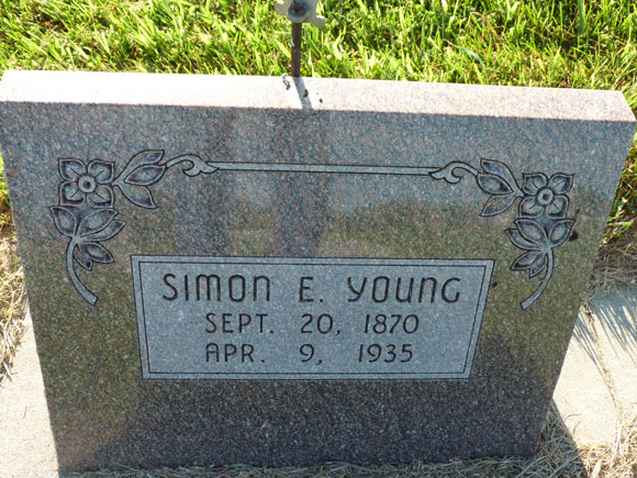 Young, Samuel "Simon" Edward - Arnold Cemetery