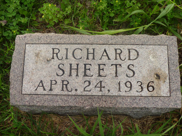 Sheets, Richard - Arnold Cemetery