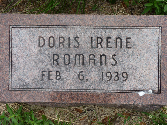 Romans, Doris Irene - Arnold Cemetery