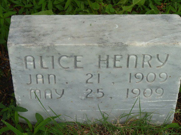 Henry, Alice - Arnold Cemetery