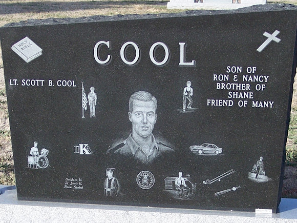 Cool, Lt. Scott Burchett - Arnold Cemetery